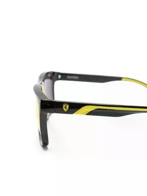 SCUDERIA FERRARI Square-frame Sunglasses