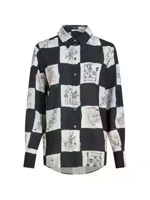 Karl Lagerfeld Printed Shirts For Women