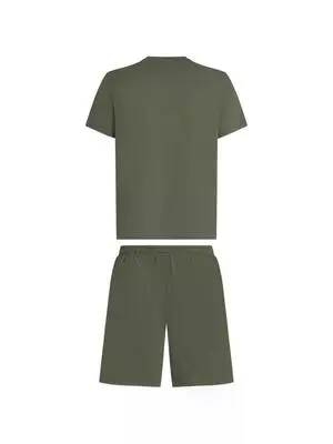 Karl Lagerfeld Logo-tape Pajamas Set