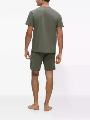 Karl Lagerfeld Logo-tape Pajamas Set