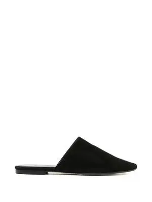 AeydĒ Rega Suede Mules - Black