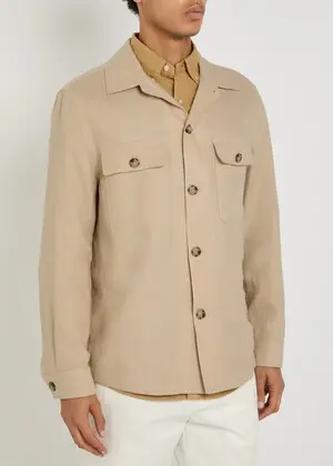 BOSS Linen Overshirt