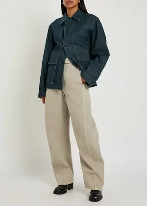 LEMAIRE Boxy Denim Overshirt - Indigo