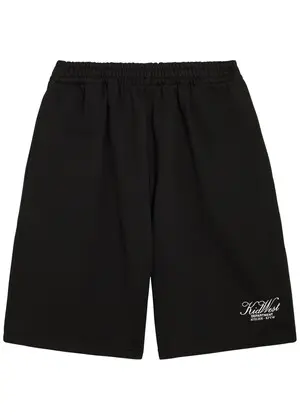 KIDWEST Logo-print Cotton Shorts