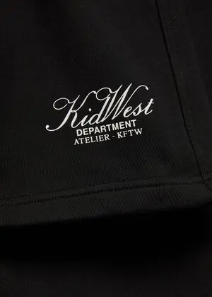 KIDWEST Logo-print Cotton Shorts