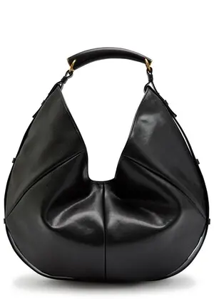 Saint Laurent Bo Mombassa Large Leather Tote Bag - Black