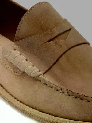 STUART WEITZMAN Suede Loafers