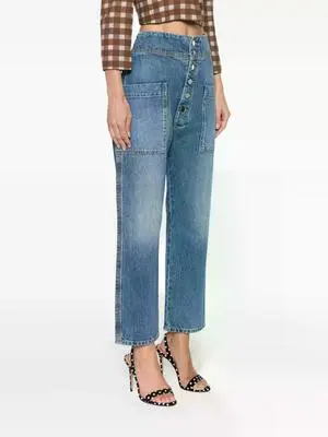 Plan C High-rise Boyfriend Jeans