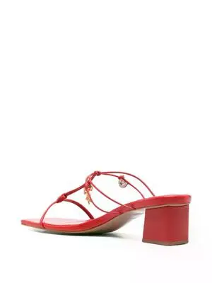 Farm Rio Charm-detail Strappy Sandals