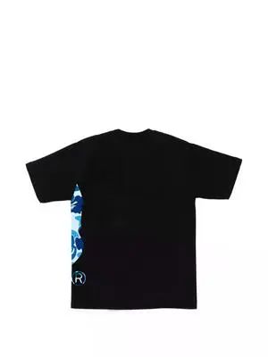 A BATHING APE Ape Head Camouflage-print T-shirt - Black