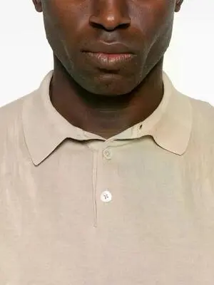 Eleventy Knitted Polo Shirt