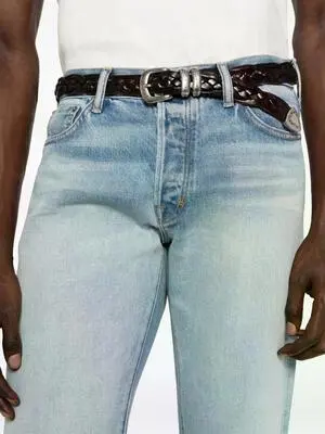 TOM FORD Logo-patch Jeans - Blue