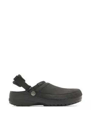 CROCS Sling-back Strap Mules - Black