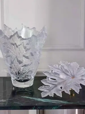 Lalique Champs-élysées Crystal Vase - Neutrals