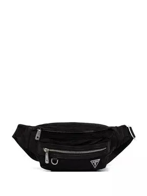 Guess Berlin Logo-patch Belt Bag - Black