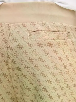 Guess Monogram-pattern Drawstring Shorts