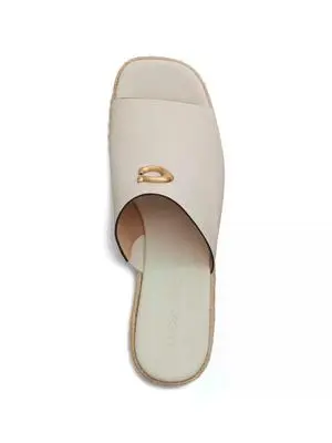 COACH Logo-plaque Wedge Espadrilles