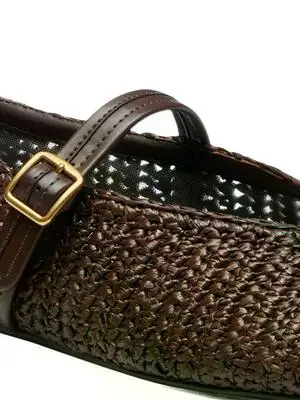 COACH Sculpted C Mary Jane Ballet Flats