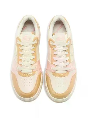 COACH Soho Patent-leather Sneakers - Neutrals