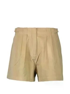 Ulla Johnson Belted Pleated Shorts