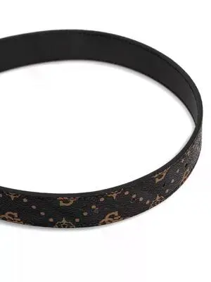 Guess Carrie Monogram Logo-plaque Belt