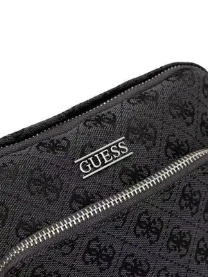 Guess Monogram Messenger Bag
