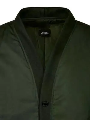 STUDIO TOMBOY Hooded Down Bomber Jacket