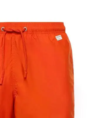 MC2 SAINT BARTH Logo-patch Swim Shorts - Orange