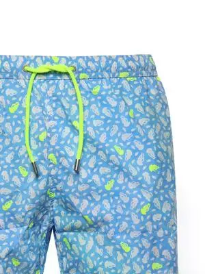 MC2 SAINT BARTH Jellyfish Print Swim Shorts