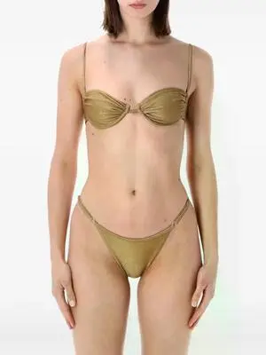 MATINEE Marina Gathered Bikini - Gold