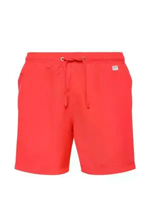 MC2 SAINT BARTH Drawstring Swim Shorts - Red