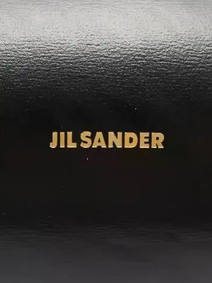 JIL SANDER 2020s Cannolo Shoulder Bag - Black