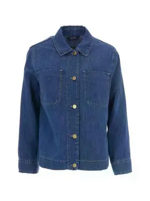 Max Mara Patch-pocket Denim Jacket