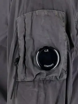 C.P. COMPANY Logo-detail Bomber Jacket - Grey