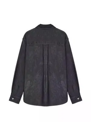 JIL SANDER Contrast-stitch Denim Shirt