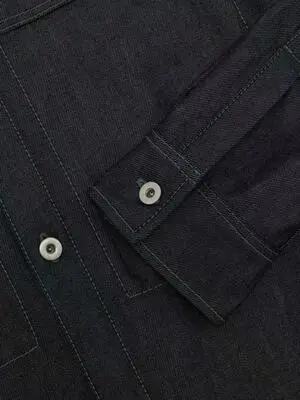 JIL SANDER Contrast-stitch Denim Shirt