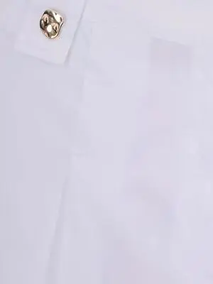Liu Jo Button-detailed Pleated Shorts