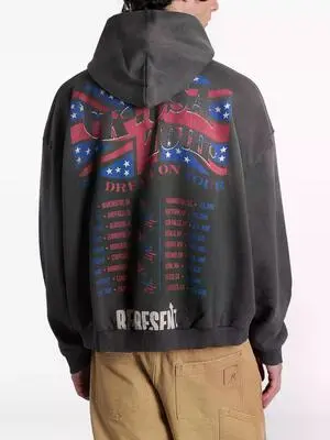 REPRESENT Graphic-print Hoodie - Grey