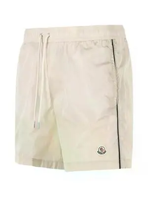 Moncler Logo-patch Drawstring Swim Shorts