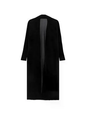 Alpha Studio Ribbed-knit Longline Cardigan