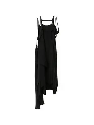 ALAINPAUL Asymmetric Draped Dress