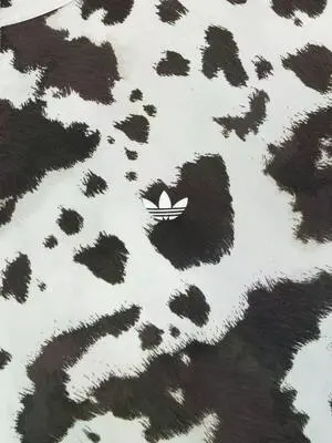 Adidas Animal-print Zip-up Sweatshirt
