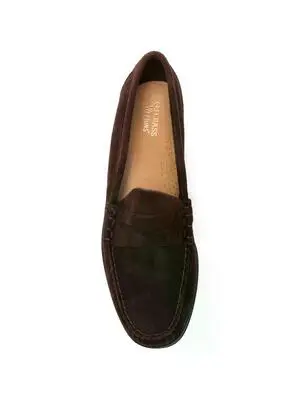 G.H.BASS Larson Suede Loafers - Brown