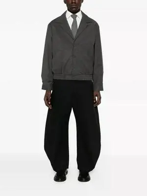 AMOMENTO Curved-seam Trousers