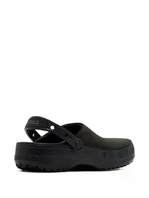 CROCS Logo Patch Slippers