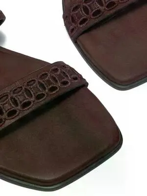 Bernardo Orla Cutout Sandals - Brown