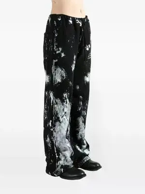 MAISON MARGIELA Paint-splatter Logo Track Pants