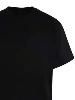 TEE LIBRARY Rip-off Logo-patch T-shirt