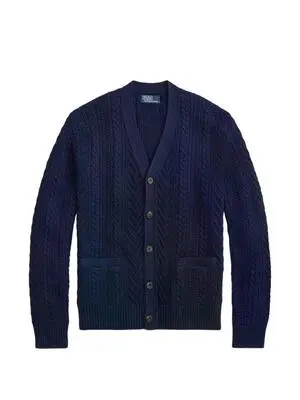 Polo Ralph Lauren Aran-knit Cotton Cardigan