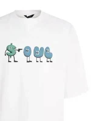 TEE LIBRARY Soul Vs $ Graphic-print T-shirt